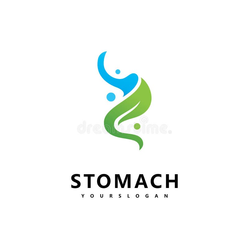 Stomach Logo Vector Design Template Stock Vector - Illustration of ...