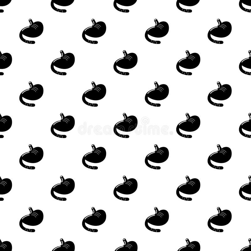 Stomach Pattern Vector Seamless Stock Vector - Illustration of ...