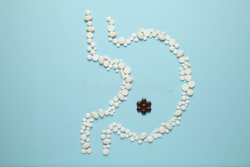 Stomach of Tablets, Examination. Gastritis and Digestive Problems ...