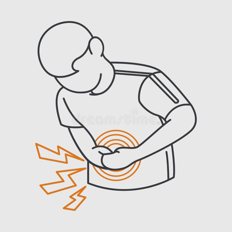 Pain Logo Design. Backbone Medical Care Illustration Symbol. Abstract ...