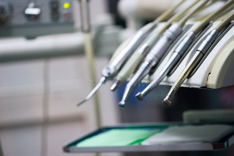 Stomatological Instrument in the Dentists Clinic. Operation, Tooth ...