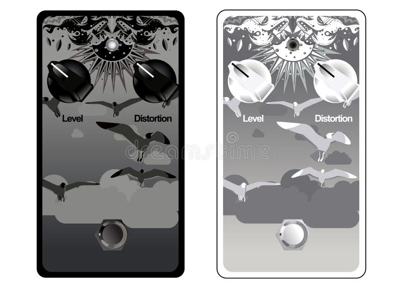 Stomp box design stock vector. Illustration of stomp - 153997031