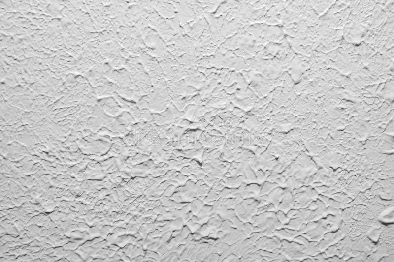 Stomp Brush Style Drywall Texture from the 1980s. Stock Photo - Image ...