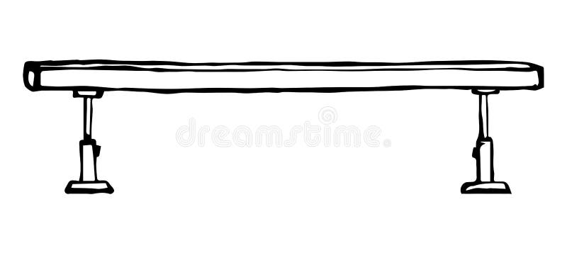 Stomp Paard Vector Tekening Vector Illustratie - Illustration of sprong ...