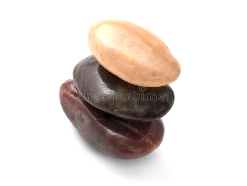 Stone stock image. Image of meditation, isolated, mineral - 13485283
