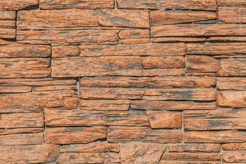 Stone Abstract Tile Brown Wall Pattern Texture Exterior Facade ...