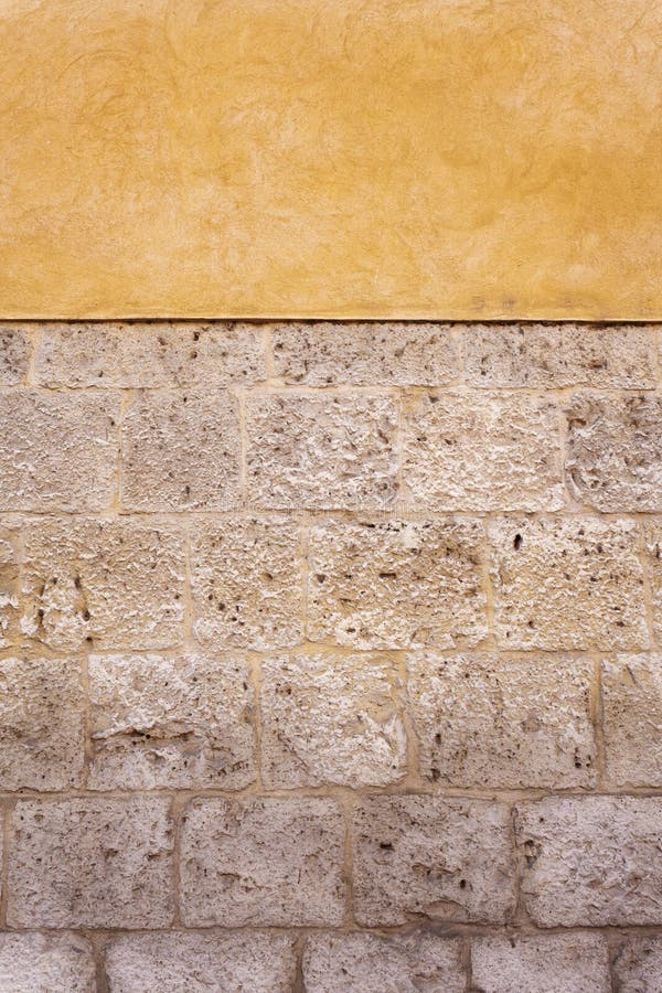 Stone and Adobe Wall stock photo. Image of clay, beige - 28655800