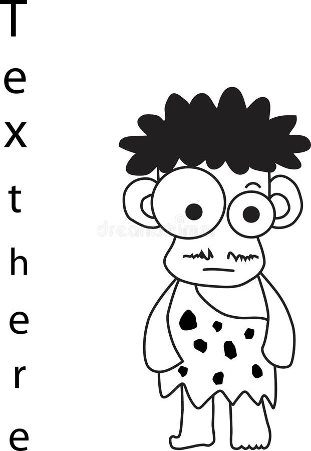 Stone age stock vector. Illustration of graphic, background - 26204499