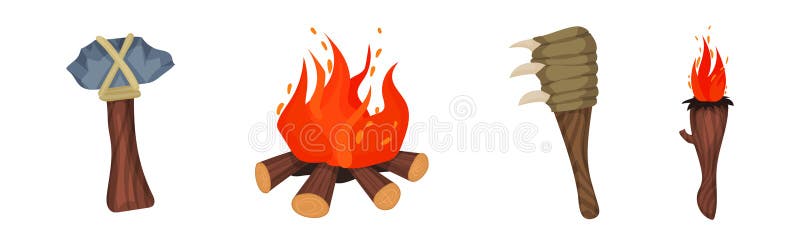 Paleolithic Age Fire