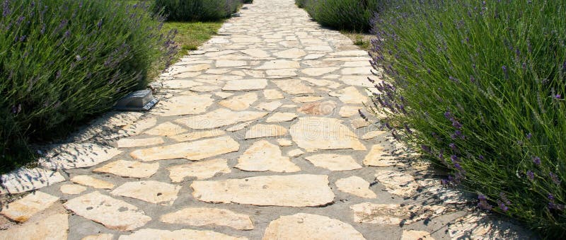 Stone alley stock photo. Image of alley, beautiful, park - 20830420