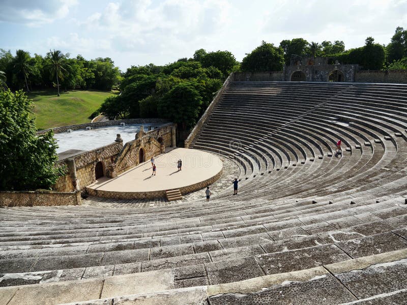 Altos De Chavon Amphitheater in the Dominican Republic Editorial Photo ...