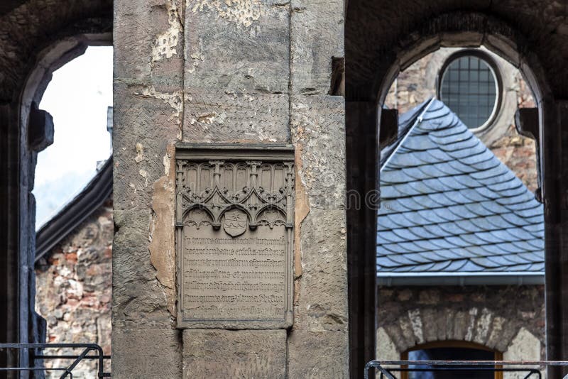 Stone of Ancient Roman Gate Porta Nigra, Trier Stock Image - Image of ...
