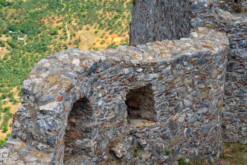 Stone Ancient Ruins Closeup Stock Photo - Image of stone, history ...