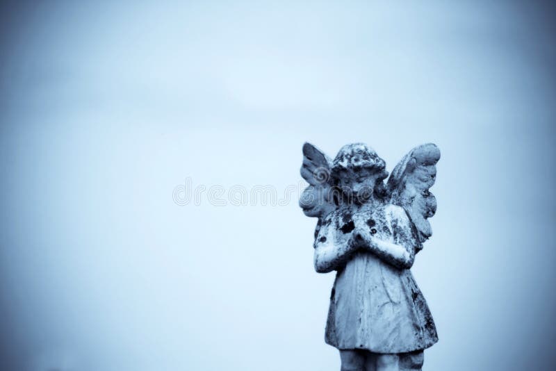 Stone Angel stock photo. Image of dead, rest, stricken - 35195820