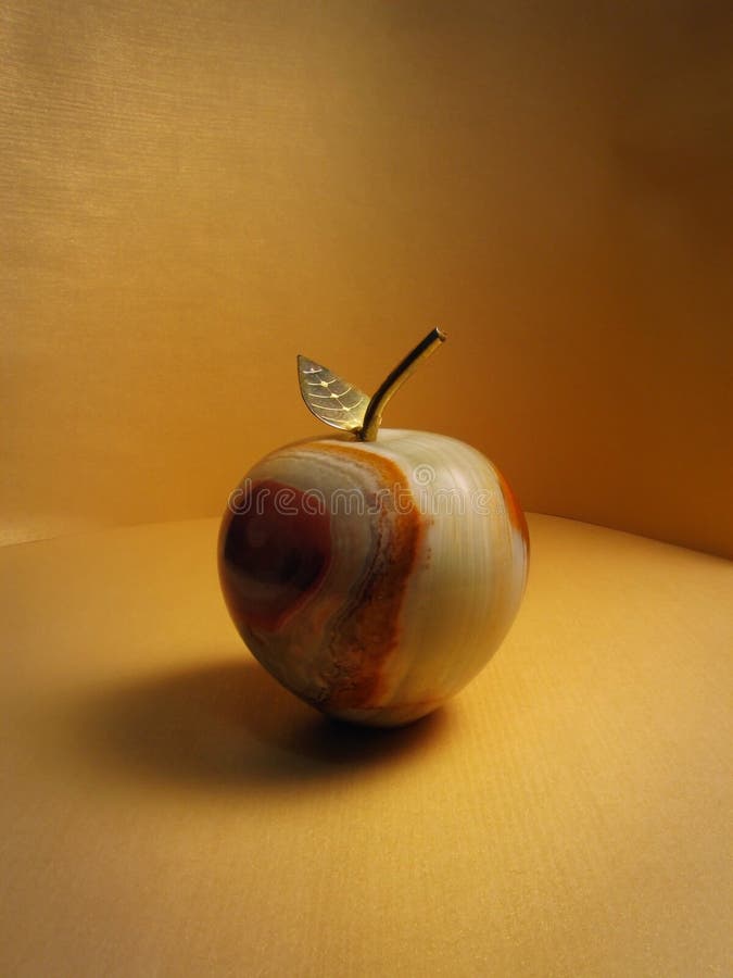 Stone apple stock photo. Image of still, gold, life, stone - 754692
