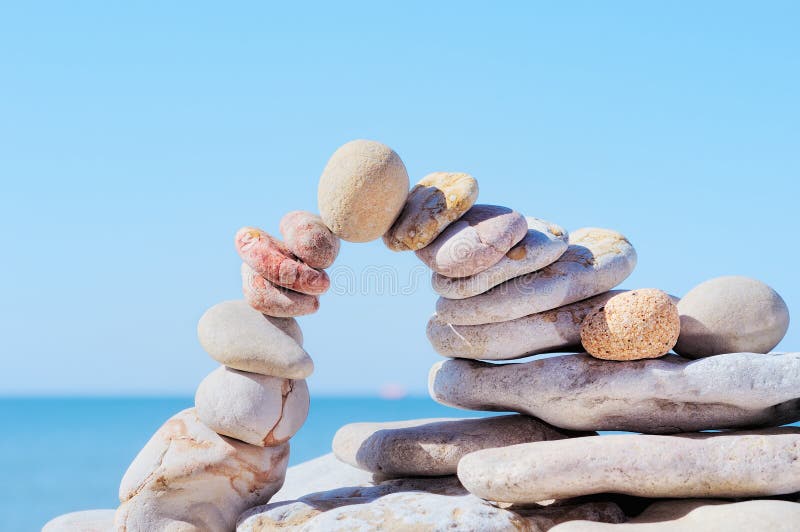 Stone Arch stock image. Image of flexing, bend, equilibrium - 23201467