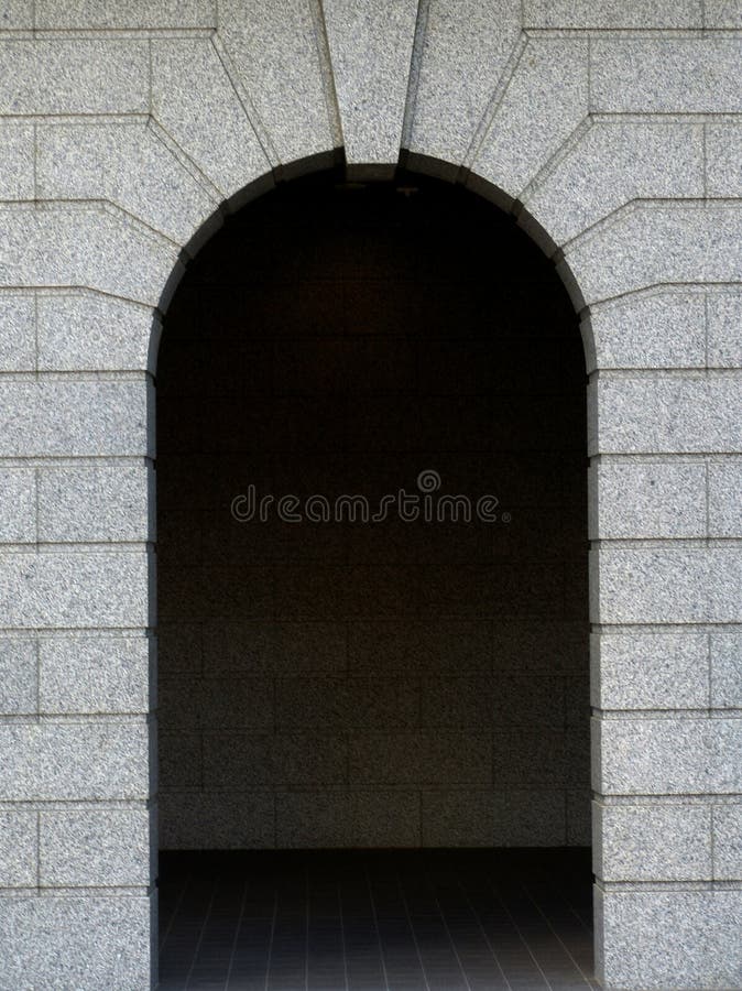 Stone arch stock photo. Image of entrance, stone, daytime - 3873244
