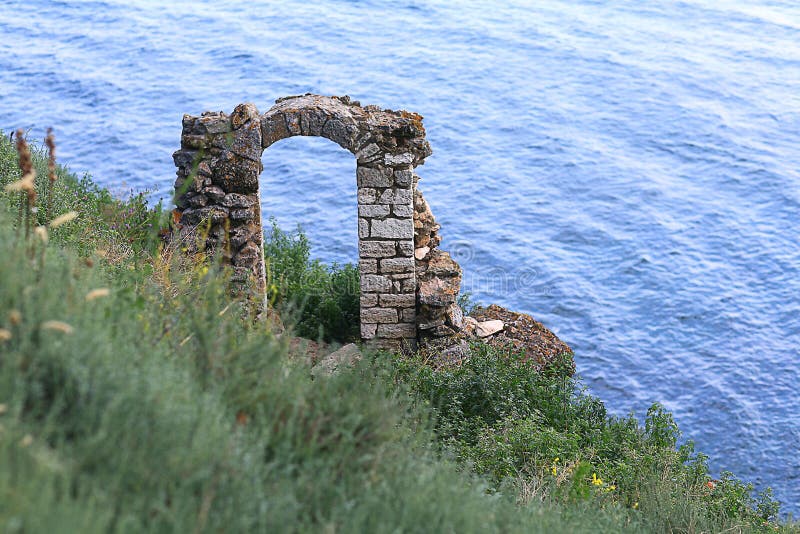 Stone arch stock photo. Image of mahdia, fortification - 58664036