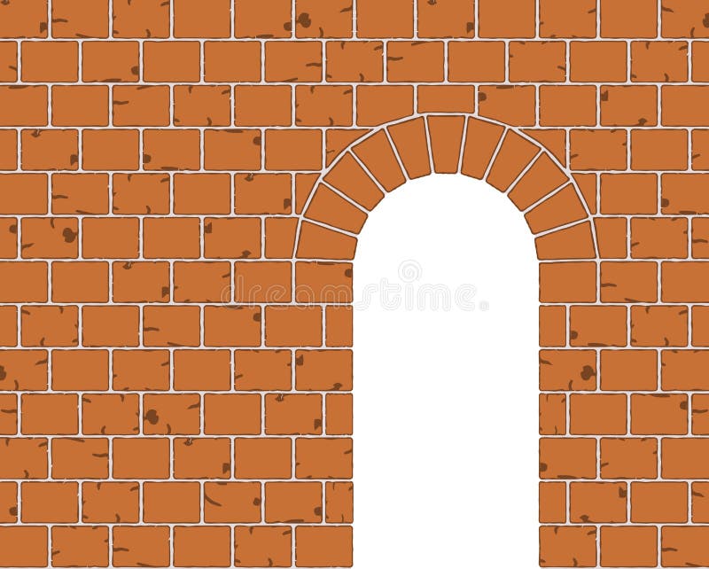 Stone Arch Entrance stock vector. Illustration of open - 37662261