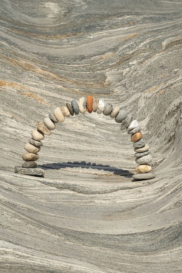 Stone Arch with Granite Stone Background in Verzasca Valley, Ticino ...