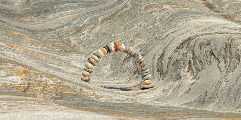 Stone Arch with Granite Stone Background in Verzasca Valley, Ticino ...