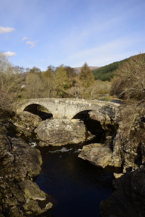 A stone arched bridge stock image. Image of scotland - 175114025