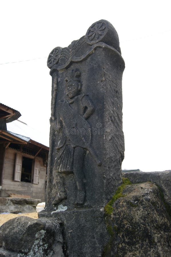 Ancient Stone Artefak in Historical Place Stock Image - Image of ...