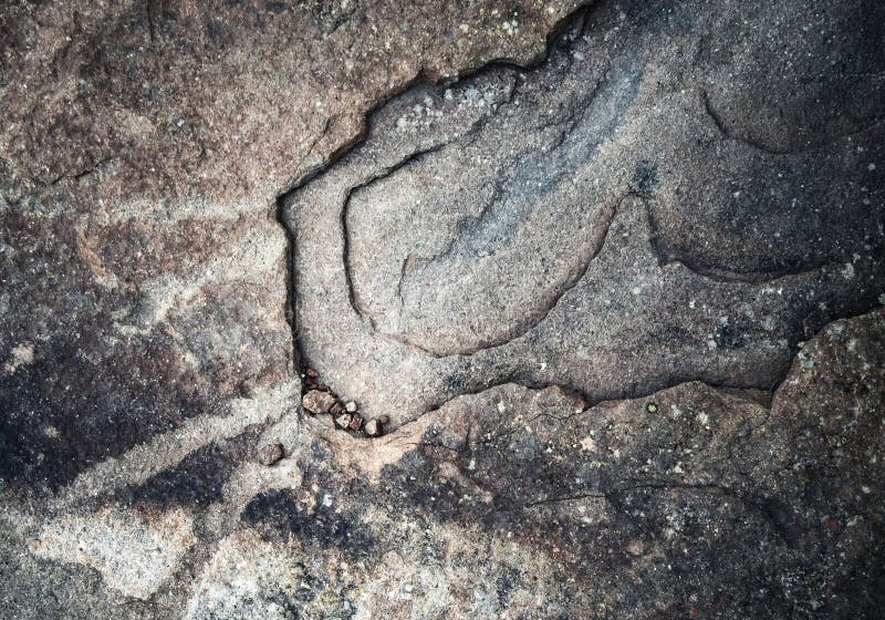 Stone Background with Arched Crack Stock Photo - Image of abstract ...