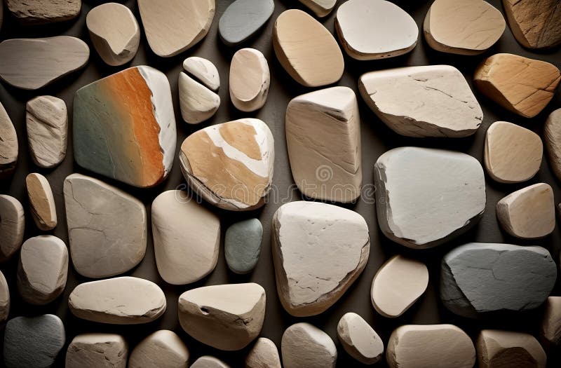 A Stone Background with Stone for Design and Texture Stock Illustration ...