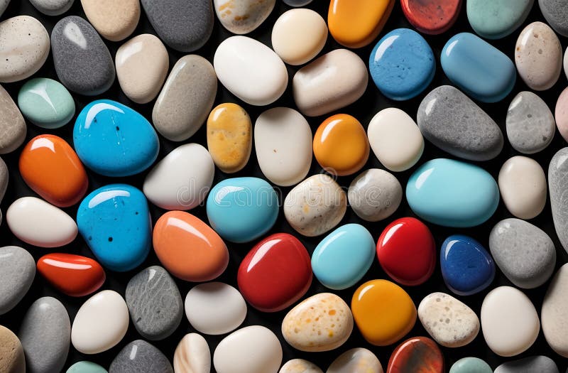 Colored Stone Background with Stone for Design and Texture Stock ...