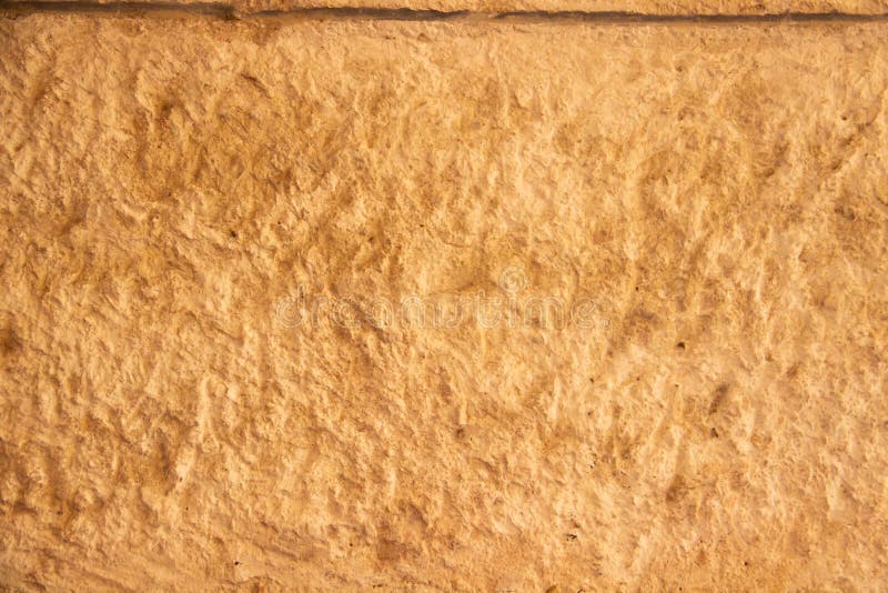 Stone Background Light Yellow Color Stock Photo - Image of large ...