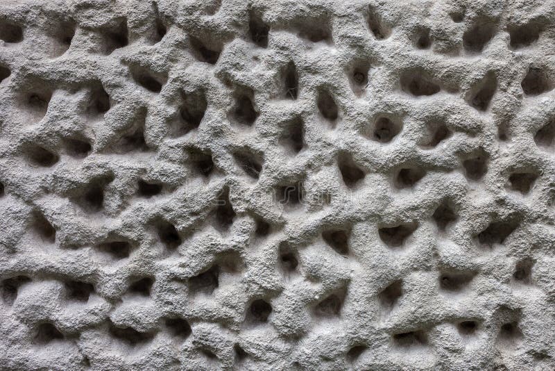 Stone Background Texture with Holes Stock Image - Image of stone, pore ...