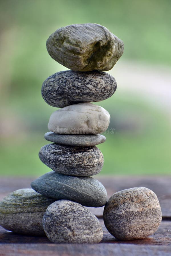 Stone balance stock image. Image of maintaining, good - 96911595