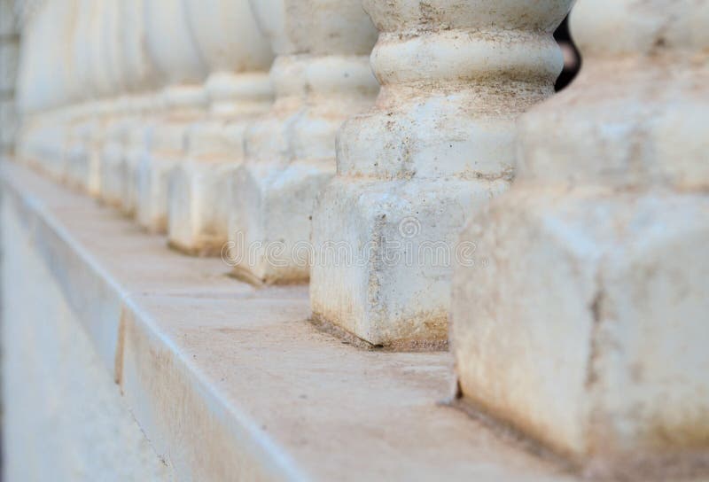 Stone balustrade stock image. Image of architecture - 103000745