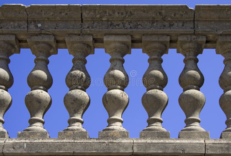 Stone banister stock image. Image of material, railing - 22985761