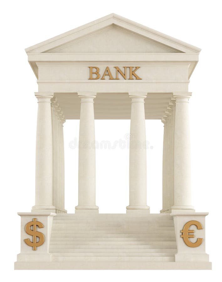 Stone bank icon stock illustration. Illustration of change - 27477271