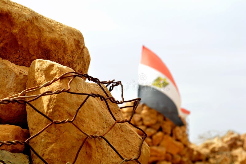 Egypt stock image. Image of yellow, barbed, wire, rust - 249227901