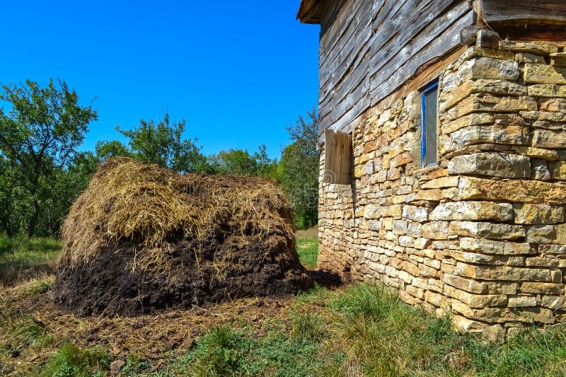 A stone barn stock image. Image of waterway, farm, fortification ...