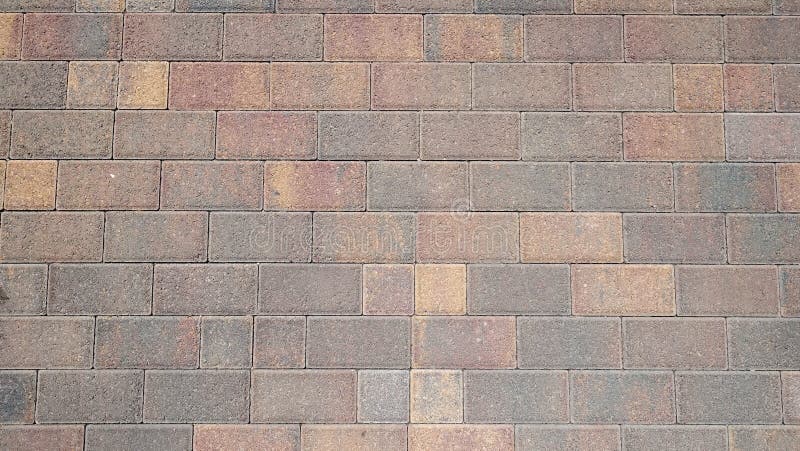 Stone Beige Paving Stones of Rectangular Shape. Stone Brick Background ...