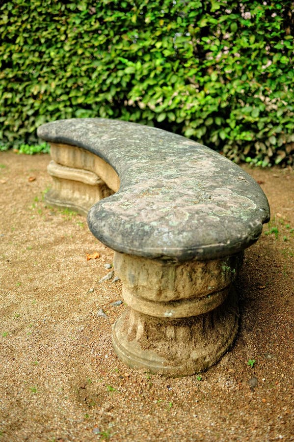Old stone bench stock image. Image of concept, bench - 21154923