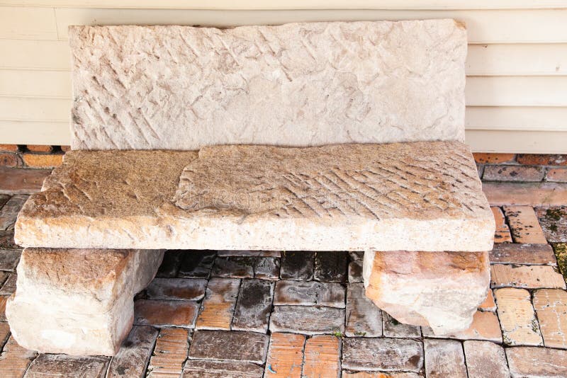 Stone bench stock image. Image of decorative, detail - 228525797