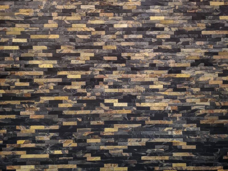 Stone Black Wall Reflective Background and Design Art Work Stock Image ...
