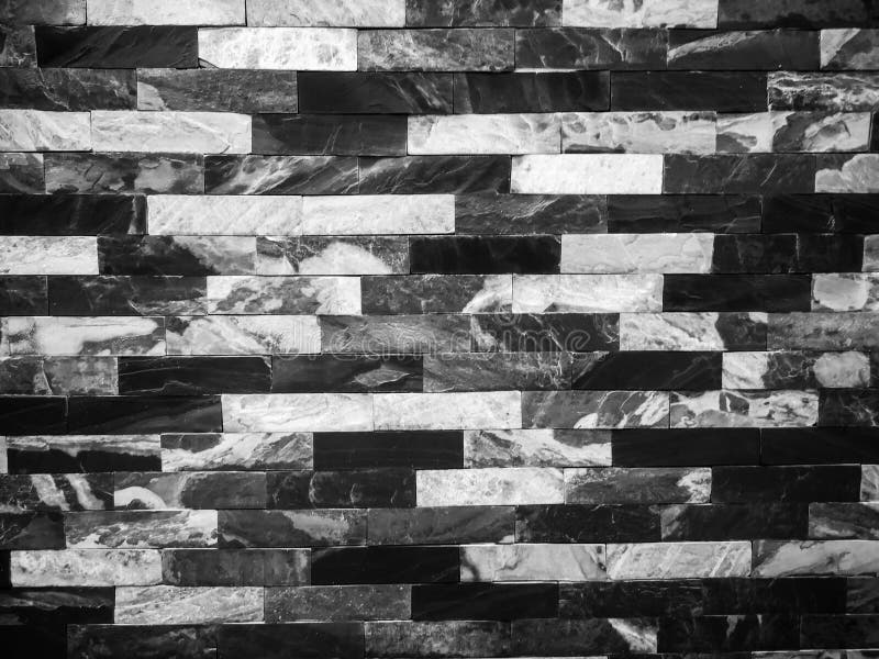 Stone Black Wall Reflective Background and Design Art Work Stock Photo ...