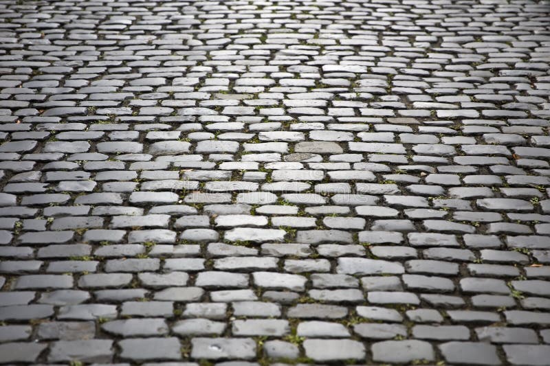 Detail of the Block Stone Pathway Stock Photo - Image of abstract ...