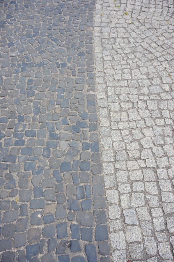 Stone block pavement stock photo. Image of sidewalk, build - 41458408