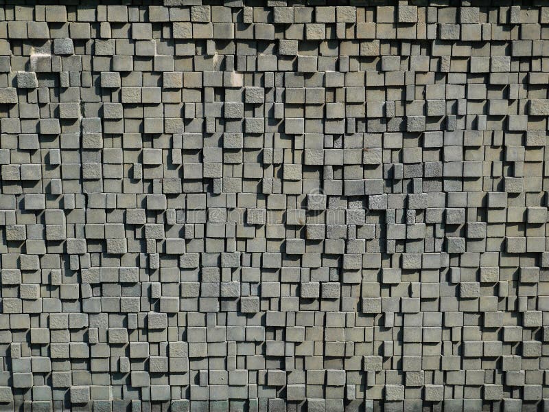 Stone block wall stock photo. Image of rock, grey, construction - 67790738