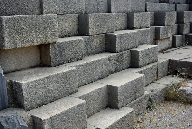 Stone Blocks stock image. Image of construction, castle - 18631411