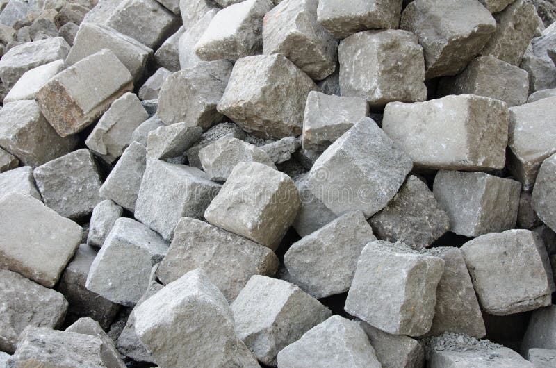Stone Blocks stock image. Image of building, machine - 45813163