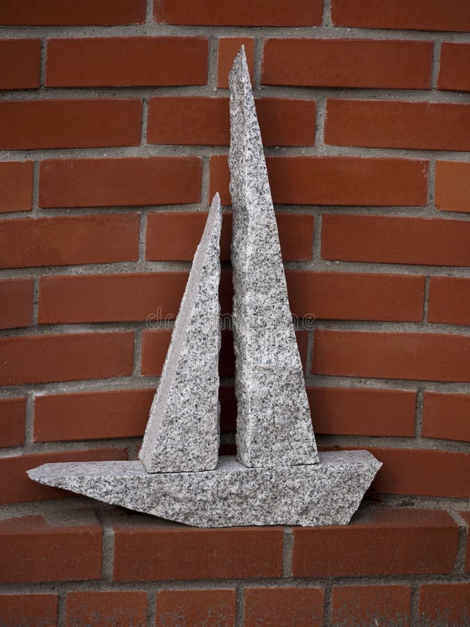 Stone Boat stock image. Image of brick, design, stone - 19555591