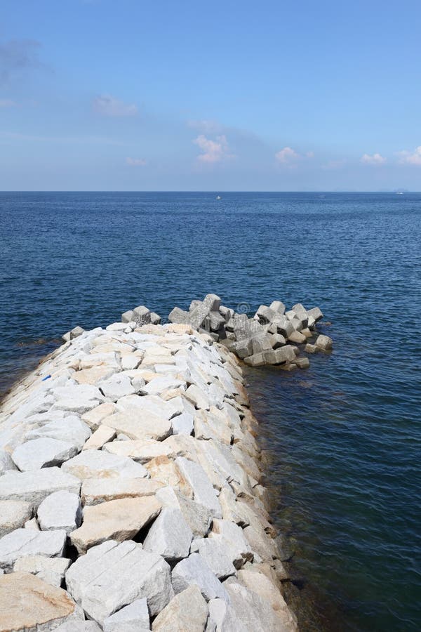 Breakwater stock photo. Image of nature, massive, barricade - 26490274